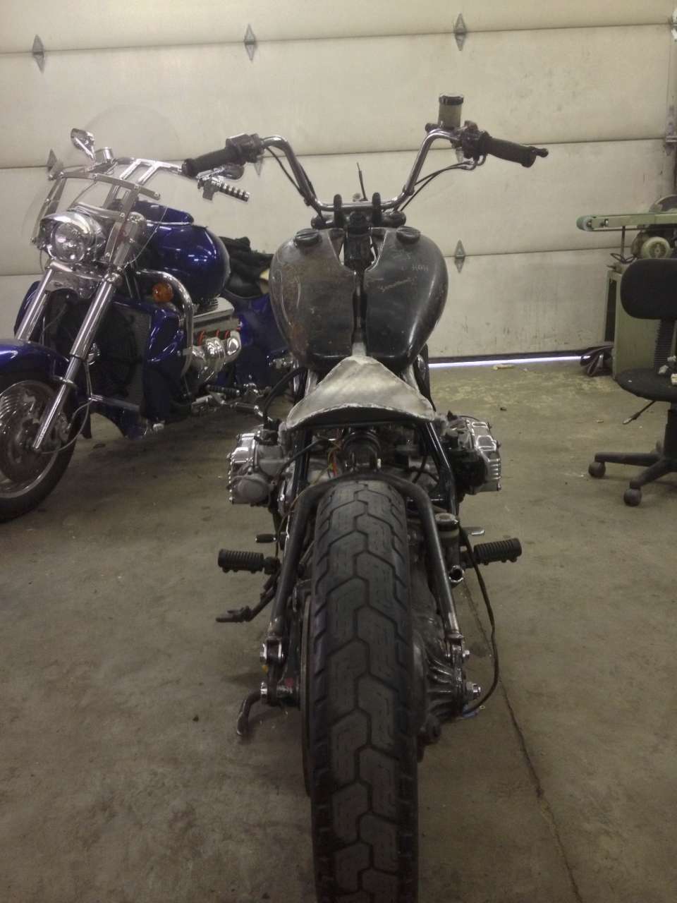 Setting up the split tanks